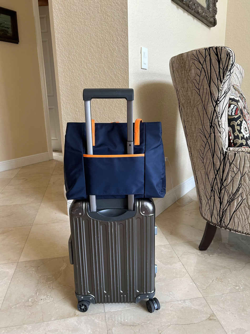 Best nylon work tote for work, travel bag, laptop bag — leathersilkmore.com